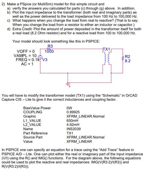 solved consider the following transformer circuit assuming