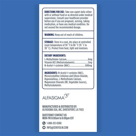 Cerefolin Brain Wellness Nutrição Direcionada Para Suporte Cognitivo