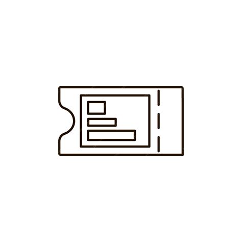 Premium Vector Validating Ticket Vector Type Icon