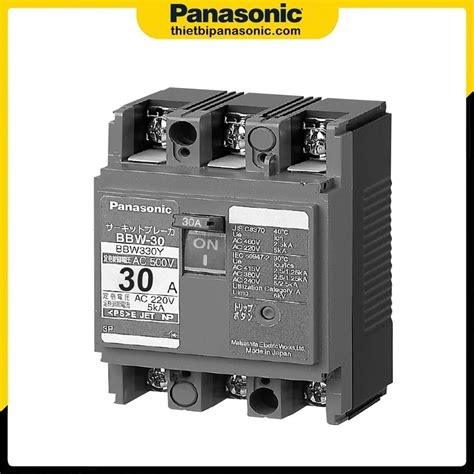 Bbw330y Mccb 30a 3p Panasonic Giá Rẻ Giao Nhanh 2h