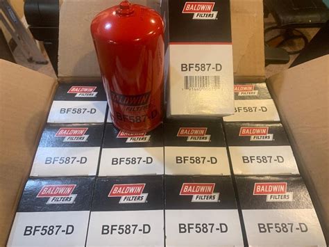 Baldwin Bf587 D Fuel Filter Cross Reference