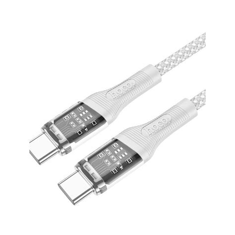 Töltő és Adatkábel Type C Type C Csatlakozóval 60w 1 2 Méter