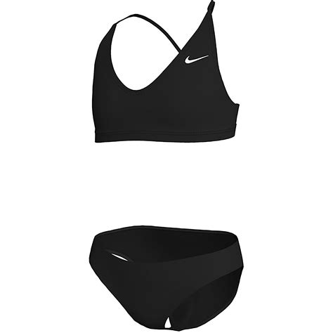 Nike Girls Essential Lace Up Bikini 2 Piece Swimsuit Set Academy