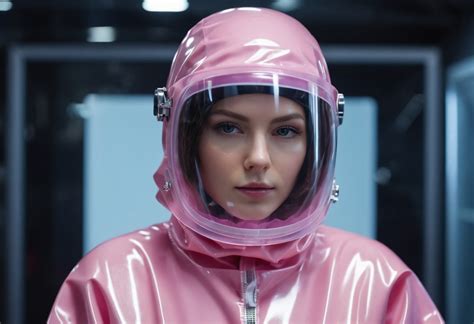 Stunning Female In Hazmat Suit Stable Diffusion Online