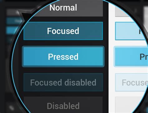 Android GUI Fully Editable PSD Elements Like Widgets Buttons Interactions And More
