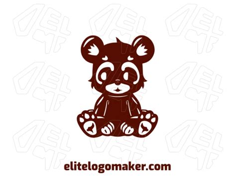 Small Bear With Interesting Design Customize Your Own Logo