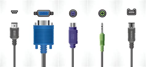 Types Of Computer Cables Cords Connectors Explained