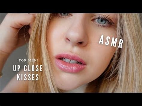 Kissing Very Close Up 4k Asmr Pink Lips Mouth Sounds Gentle