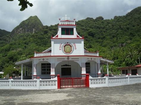 My Travel My Scenery St Mikaeles Church Afono American Samoa