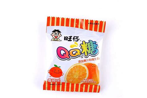 Wangzai Qq Candy Orange Flavor 20g Jiada