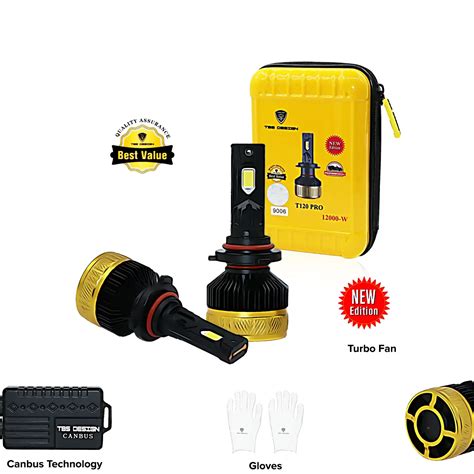 اطلب لمبات ليد للسيارات تي 120 برو H4 للمصابيح الامامية 240 واط 6500