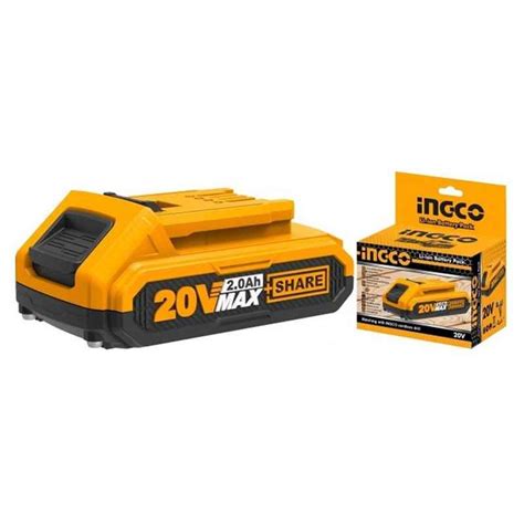 Ingco Lithium Ion Battery Pack 2ah Tisara Power Mart