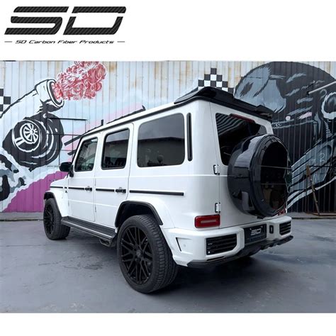 For Mercedes Benz G Class Modification Urban Style Half Carbon Fiber