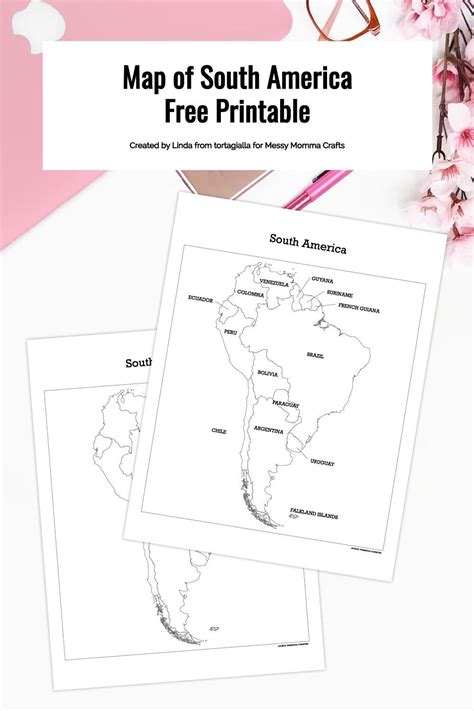 Map Of South America Free Printable Discover America Map Printable