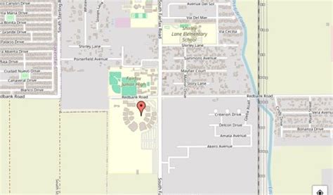 Independence High School Map Location Bakersfield Map