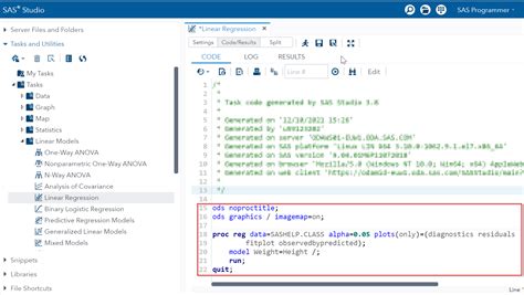 3 Ways To Run A Simple Linear Regression In Sas Examples