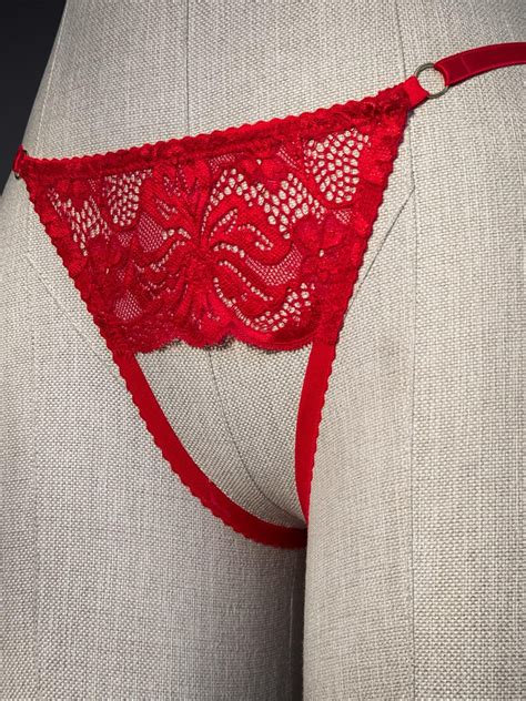Crotchless Red Panties Open Crotched Panty Open Crotch Panties