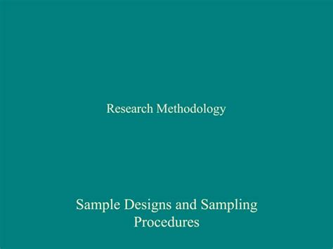 Sampling 120714090137 Sampling Probabality1pptx