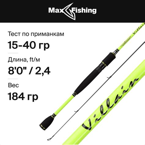 Спиннинг Maximus Villain, от 15 гр купить по выгодным ценам в интернет ...