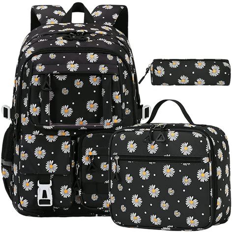 Inadays School Backpacks For Teens 3pcs Set Middle School Bookbag