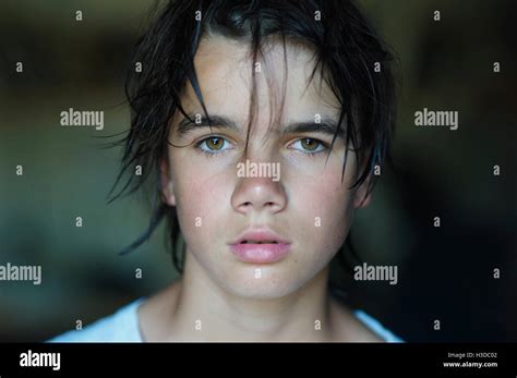 Black Hair Brown Eyes Boy