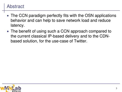 Ppt Information Centric Networking A Natural Design For Social