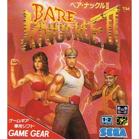 Bare Knuckle Ii New Gamegear Japanese Imported