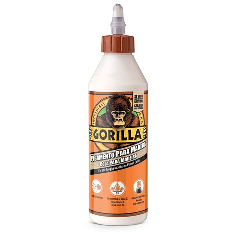 Gorilla Pegamento Para Madera Increíblemente Fuerte Gorilla Glue España