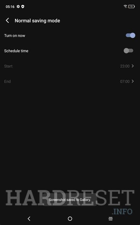 How To Turn On And Turn Off Power Saving Mode On TCL Tab LE HardReset Info