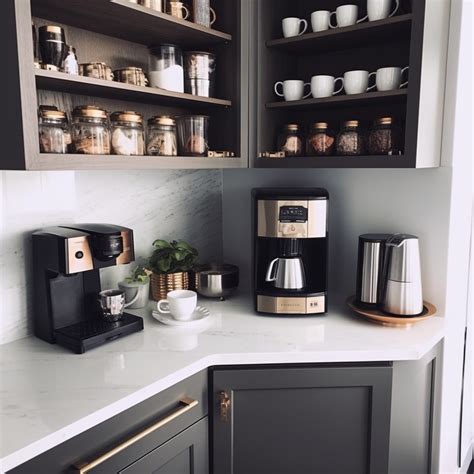 Corner Coffee Bar Ideas