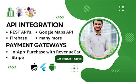 Do Api Integrations And Payment Methods In Flutter App By