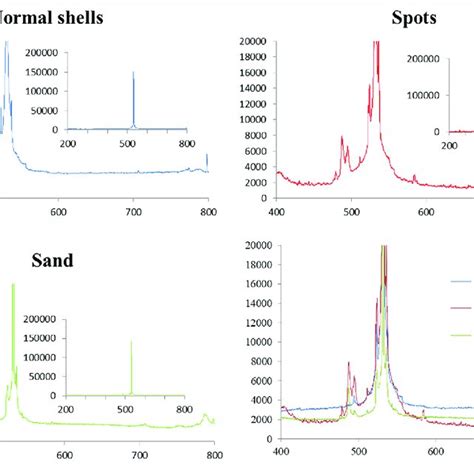 Results Of Laser Raman Spectroscopic Analysis Of Normal Shells