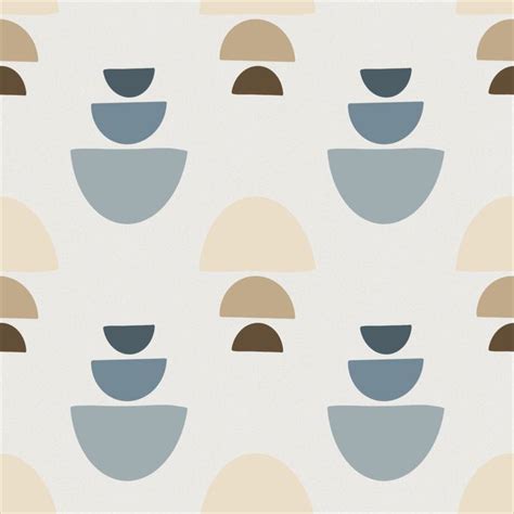 Abstract Boho Shapes Digital Paper Boho Shapes Digital Pattern Seamless