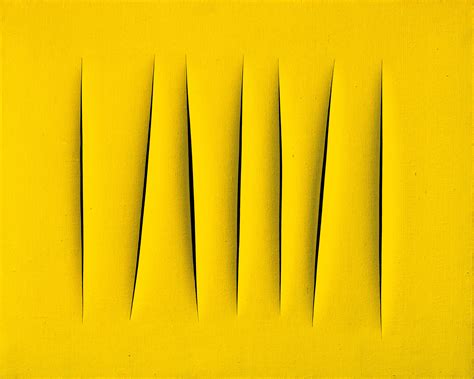 Lucio Fontana 1899 1968 Concetto Spaziale Attese Christies