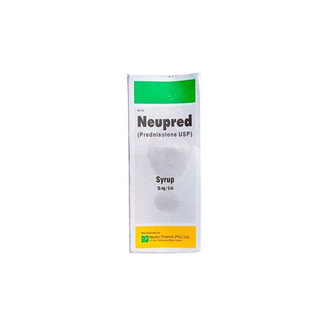 Neupred 15mg5ml Syrup 60 Ml Uses Formula Side Effects