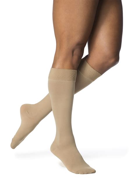 Womens Essential Opaque Calf Plus Closed Toe 30 40mmhg Rcg Medical