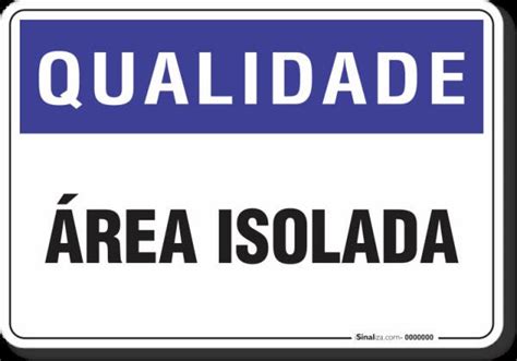 Placa Qualidade Área Isolada Madeiramadeira