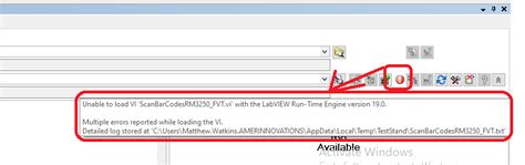 Teststand Step Error More Info Cannot Be Copied To Clipboard Ni Community