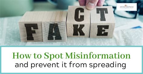 How To Spot Misinformation And Prevent It From Spreading