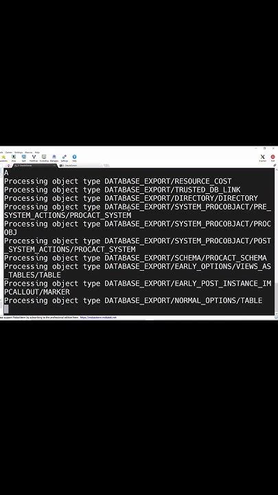 Shorts How To Take Full Database Backup With Expdpdatapump Utility
