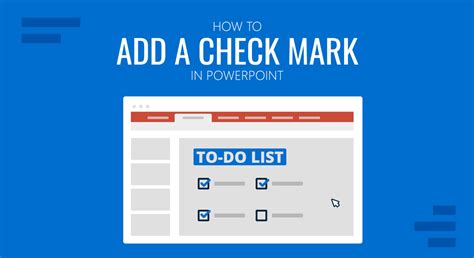 How To Add A Check Mark In Powerpoint