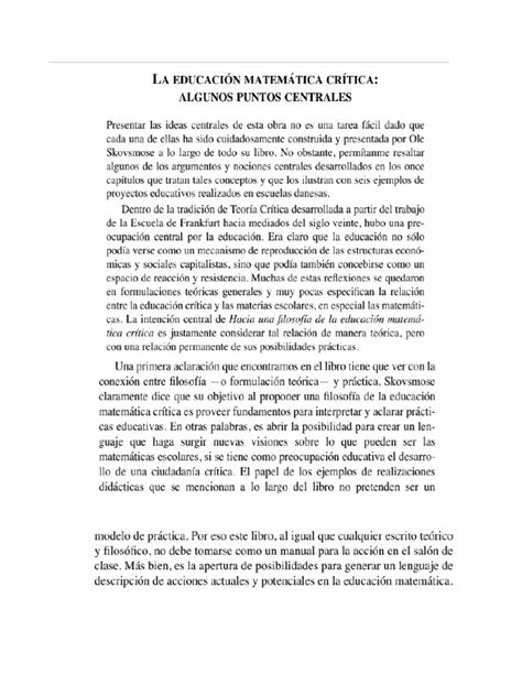 Educación Matemática Pdf
