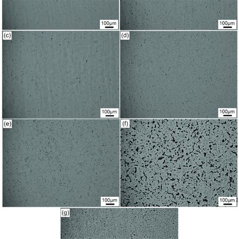 Microstructures Of Samples With The Different Quenching Rates Or Download Scientific Diagram