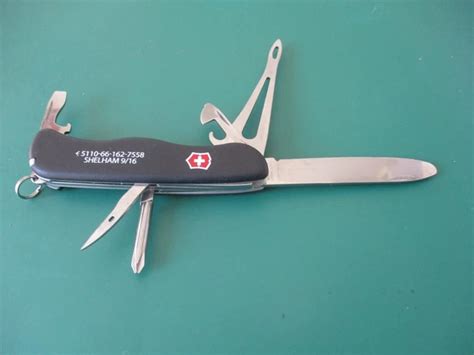 Victorinox Swiss Army Knife Shelham Military Issue 5110 66 162 7558