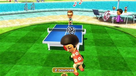 wii sports resort table tennis dolphin emulator with a wii remote