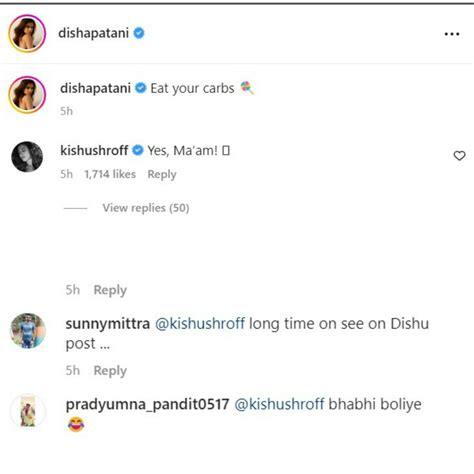 Disha Patani Fans Ask Krishna Shroff To Call Her Sister In Law Bhabhi