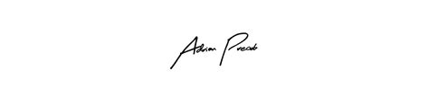 72 Adrian Precub Name Signature Style Ideas Unique Online Signature