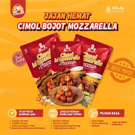 Jual Paket Jajan Hemat Nikmat 3 Cimol Aa Isi Mozzarella Shopee Indonesia