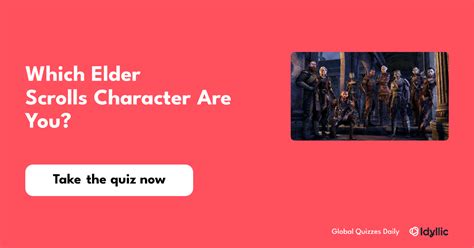 Which Elder Scrolls Character Are You