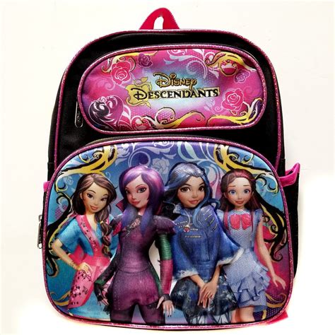 Deluxe 3d Disney Cartoon Descendants 12 Double Front Pockets With